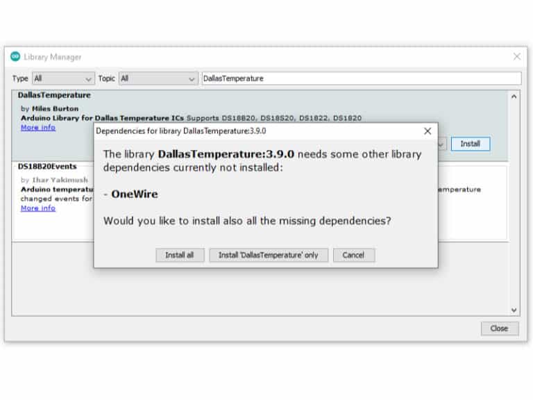 Using The Accurate DS18B20 Temperature Sensor With Arduino
